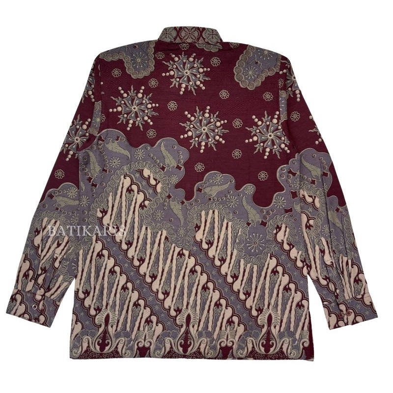Jual Batik Aris - URDHA | Kemeja Batik Pria Lengan Panjang | Shopee ...