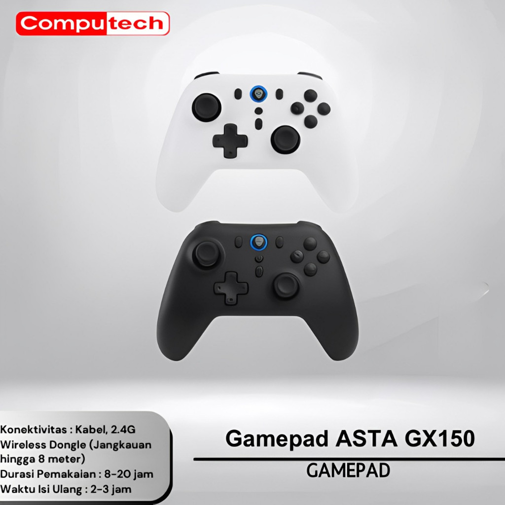Jual Rexus Pro Gaming Wireless Gamepad ASTA GX150 | Shopee Indonesia
