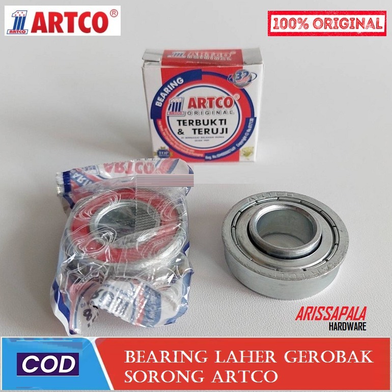 Jual Bearing bering roda ban gerobak sorong artco / klahar laher roda ...