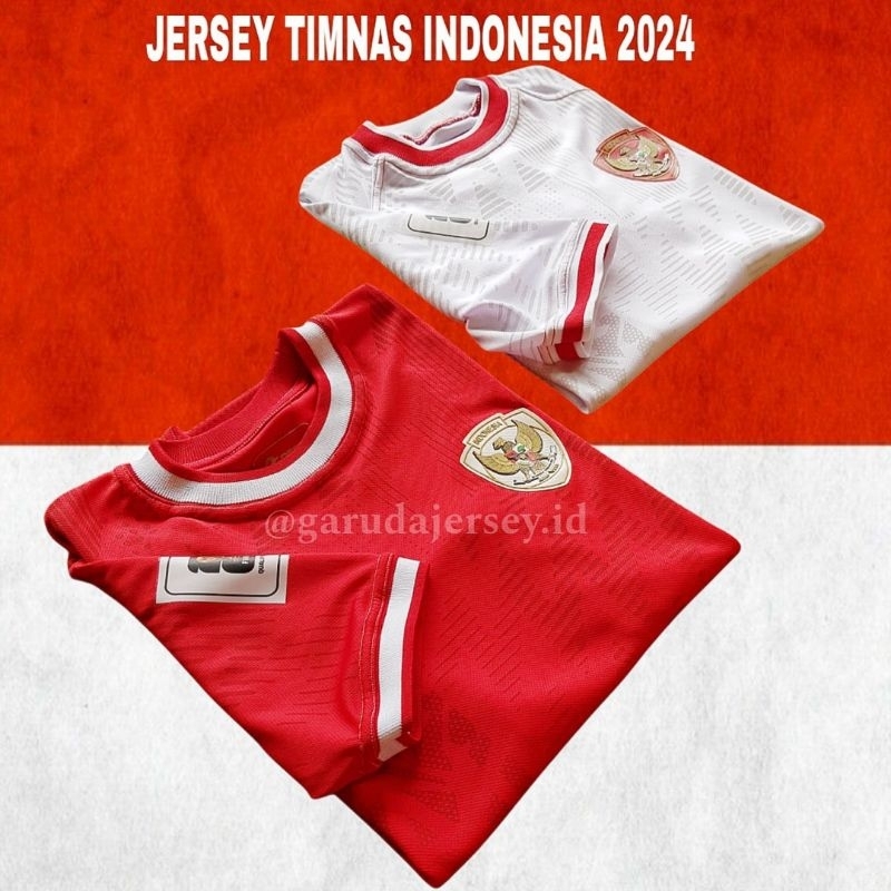 Jual Jersey Timnas Indonesia 2024 Jersey Timnas Indonesia Fullpatch Piala Dunia | Shopee Indonesia