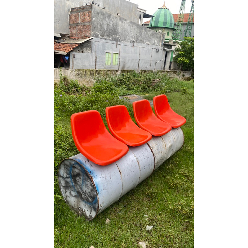 Jual KURSI FIBERGLASS KURSI TUNGGU KURSI STADION | Shopee Indonesia