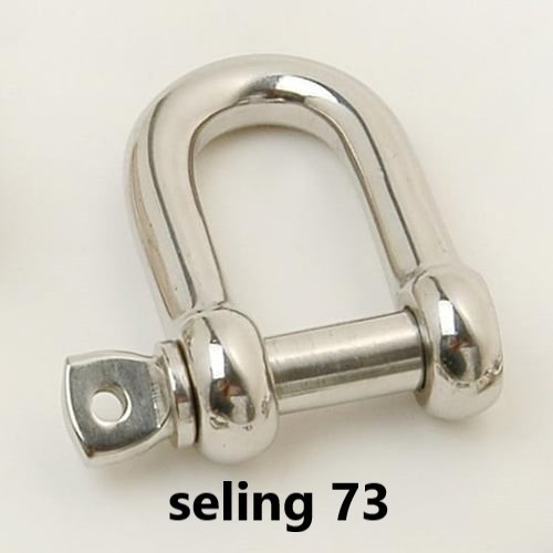 Jual Segel D 6mm / D Shackle Clamp / Clam Seling Stainless Steel 304 ...