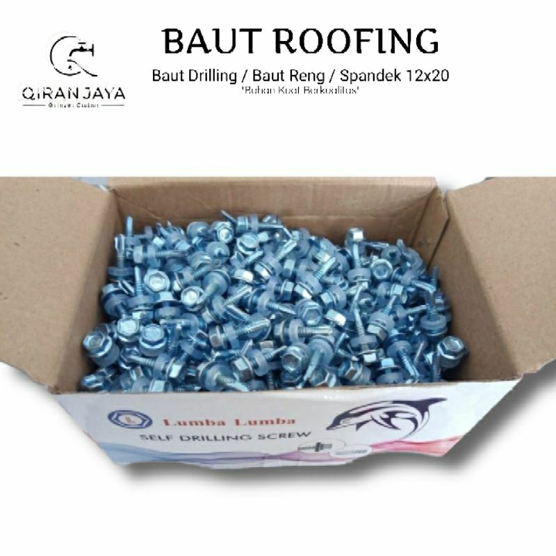 Jual Baut Drilling Baut Roofing Baut Baja Ringan Baut Self Drilling ...
