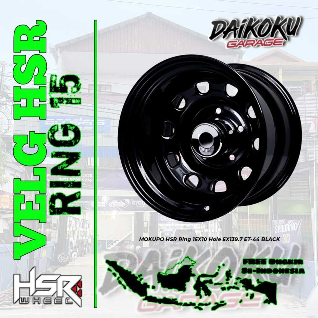 Jual Velg Mobil Model Kaleng HSR Ring 15 (Jimny, Jeep, Katana dll) Toko Velg Mobil Banjarmasin ...