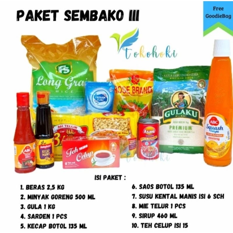 Jual PAKET SEMBAKO III | Shopee Indonesia