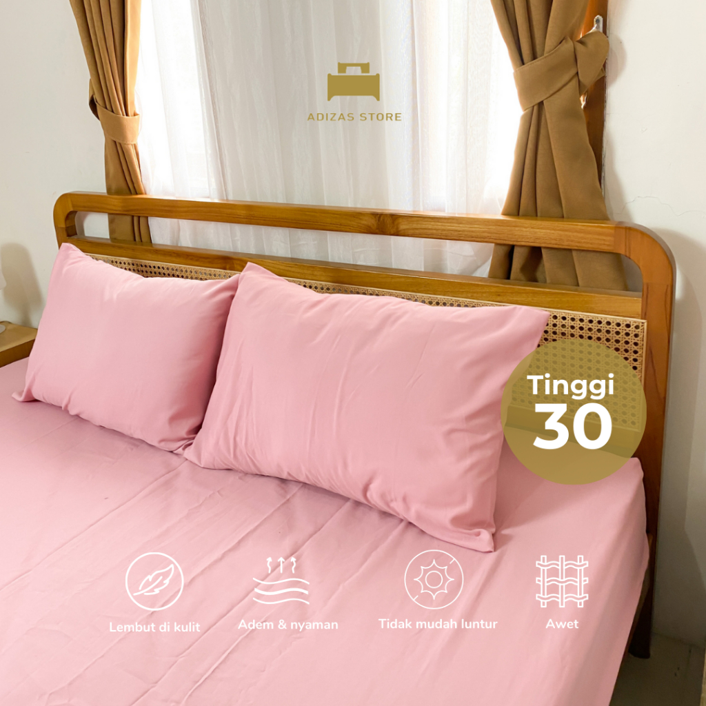 Jual Adizas Store - Sprei Set Aesthetic Minimalis Tinggi 30 cm | Shopee ...