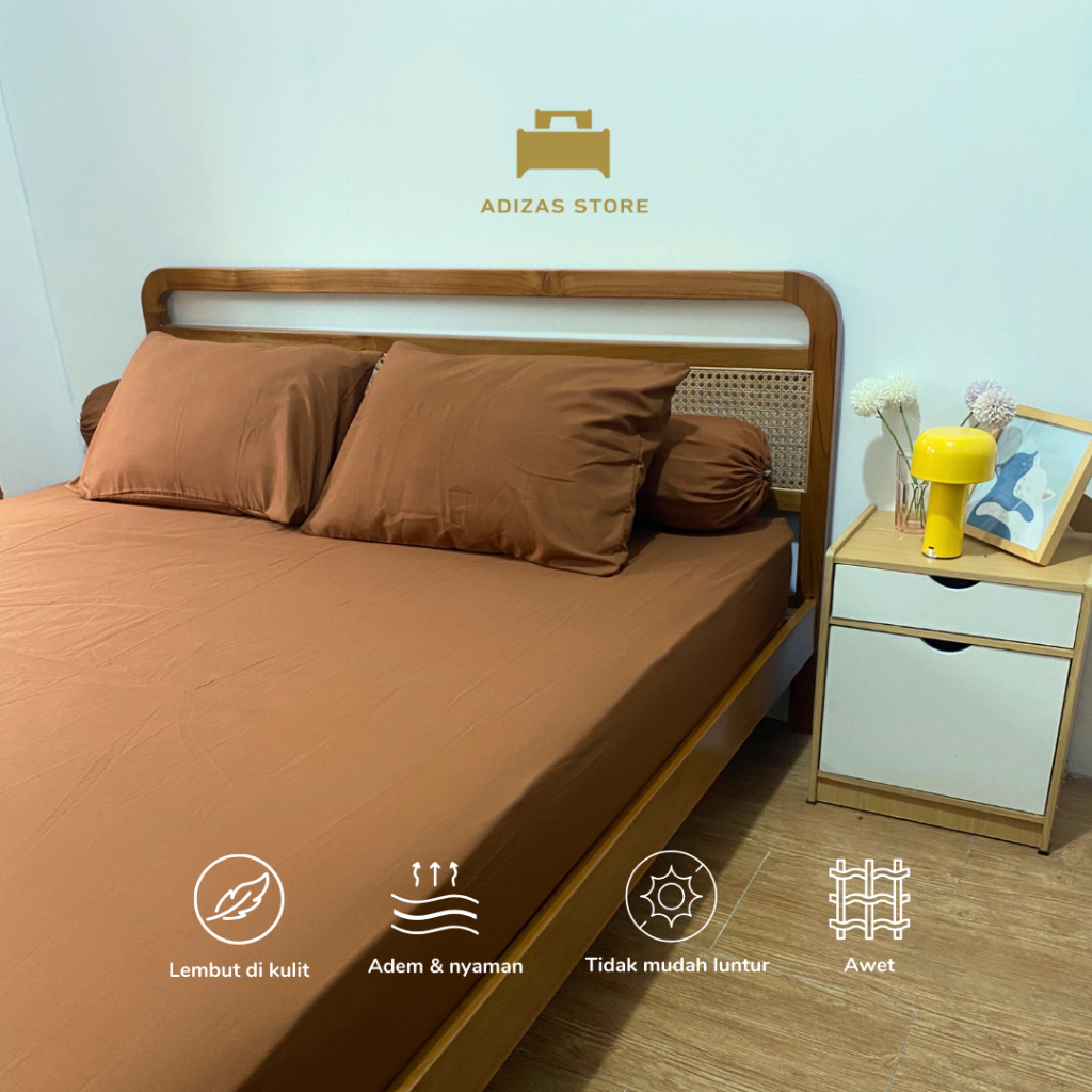 Jual Adizas Store - Sprei 200x200 Dluxe Minimalis Tinggi 30 cm | Shopee ...