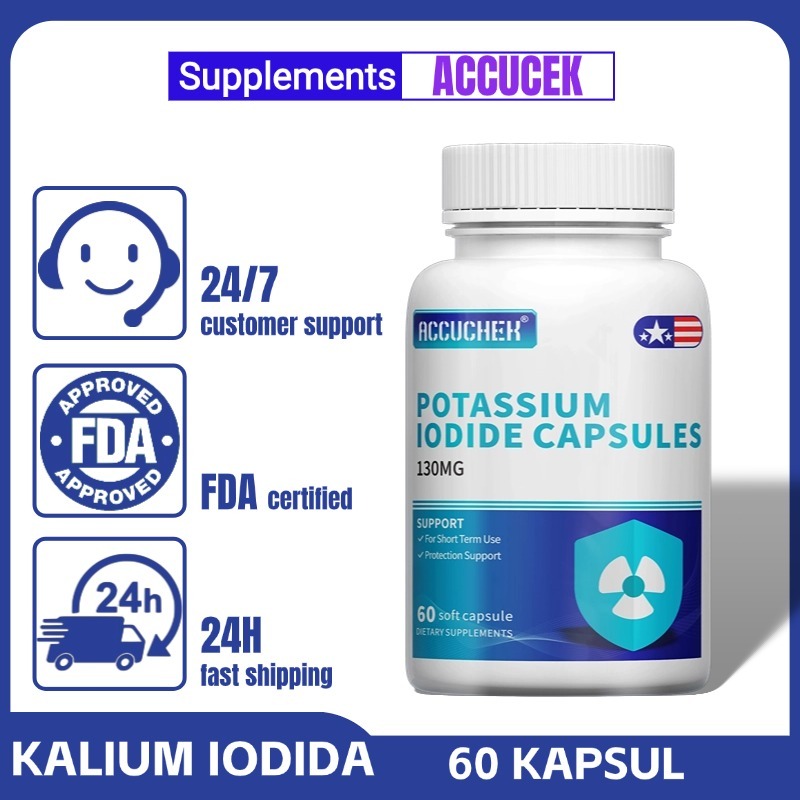 Jual Suplemen Iodida Potasium 130MG, Menjaga Keseimbangan Hormon Tiroid ...