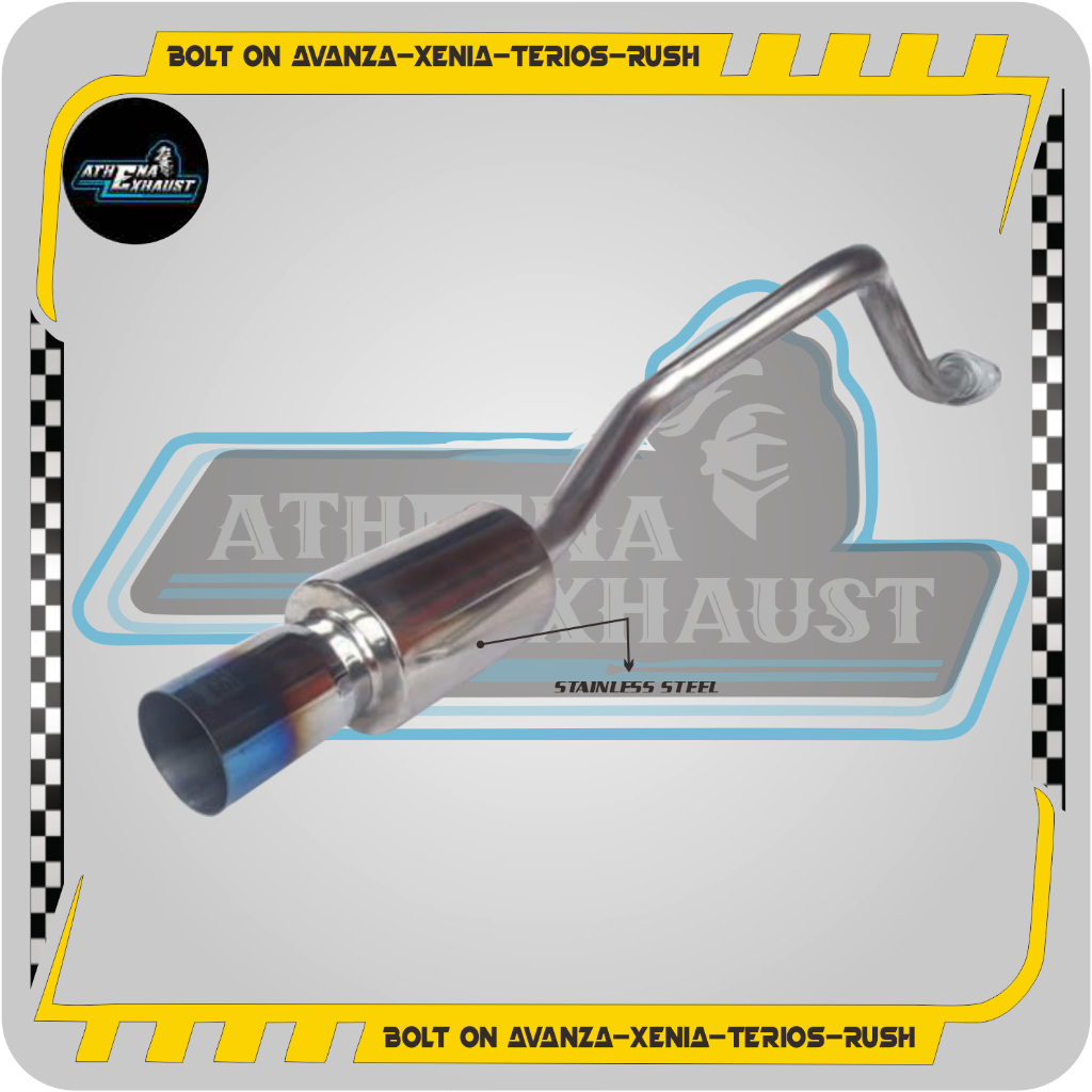Jual KNALPOT AVANZA - XENIA - TERIOS - RUSH - BOLT ON PNP | Shopee ...