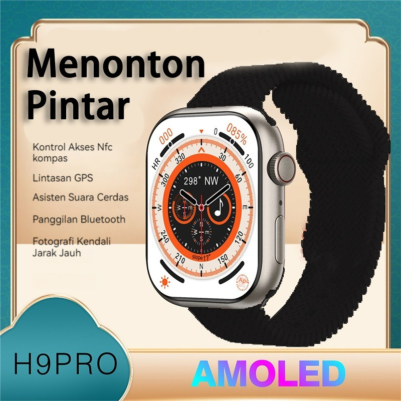 Jual HK9 PRO Gen 2 Smartwatch AMOLED 2 Inch 45mm Bisa ChatGPT | Shopee ...