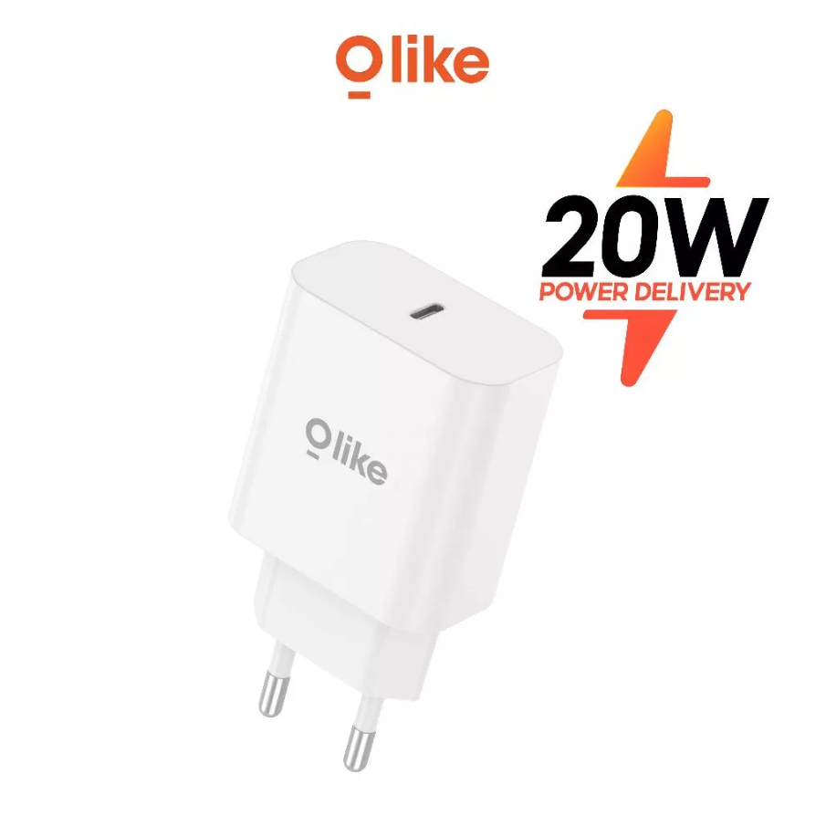 Jual OLIKE Kepala Charger C308 Type-C Fast Charging PD 20W | Shopee ...