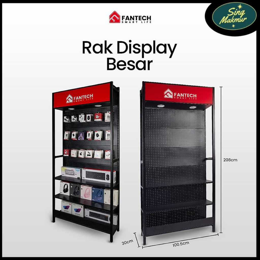 Jual Fantech Rak display | Rak susun serbaguna | Original | Rak Besi ...