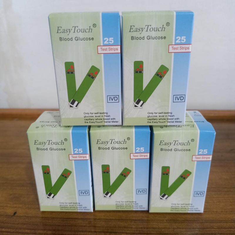 Jual easytouch gula Glucose isi 25strip | Shopee Indonesia
