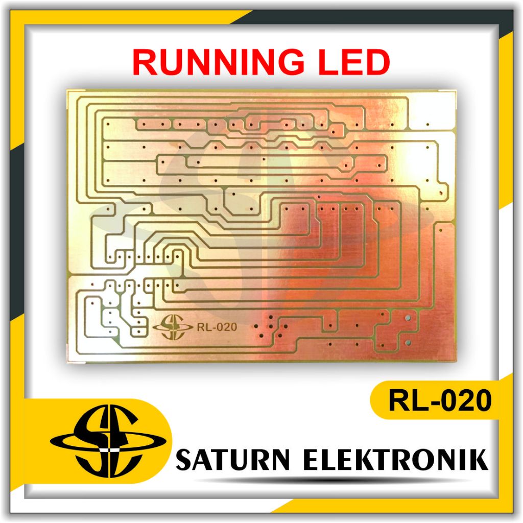 Jual PCB Run Led 20 Led Segi 4 RL-020 | Shopee Indonesia
