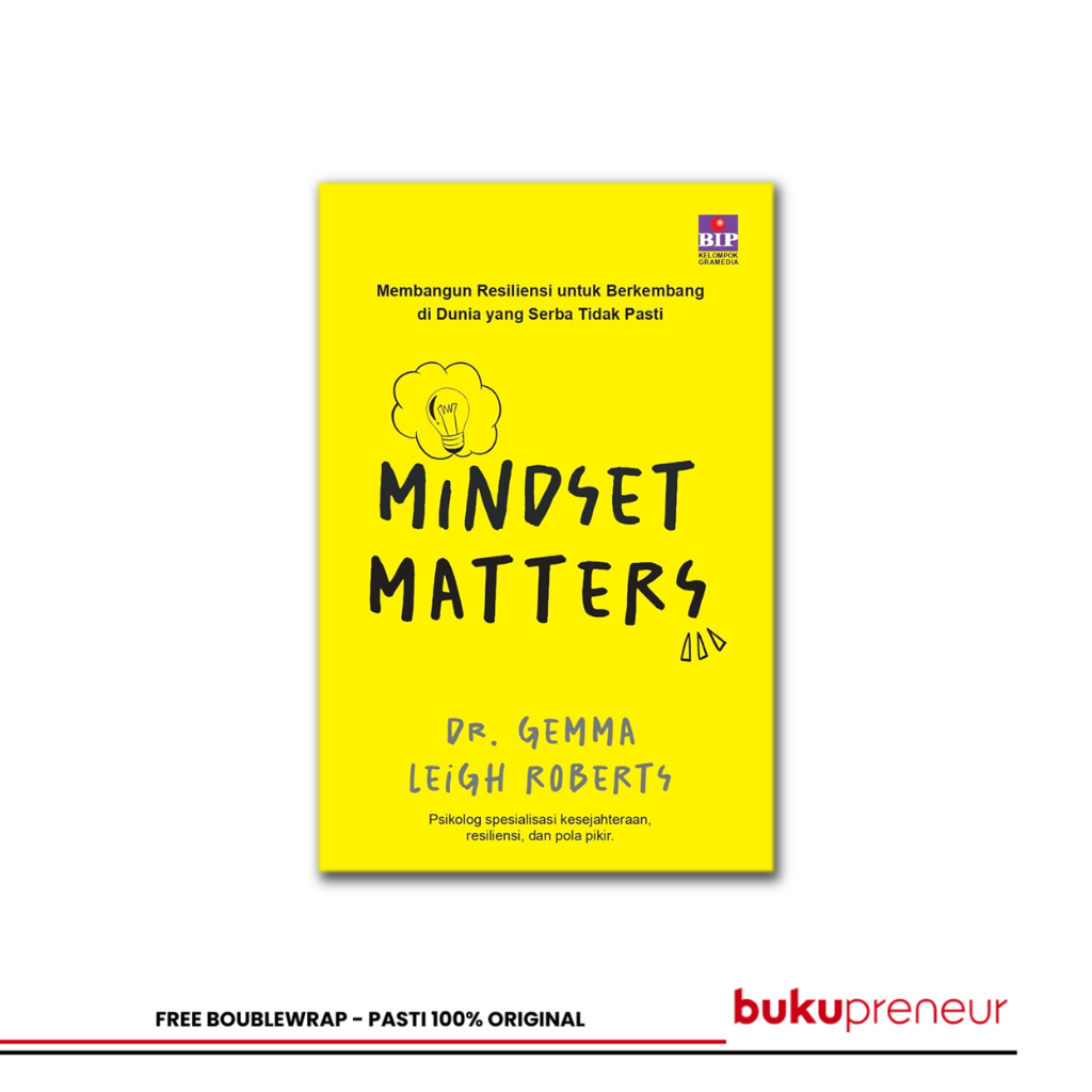 Jual Bukupreneur - Mindset Matters - Gemma Leigh Roberts | Shopee Indonesia