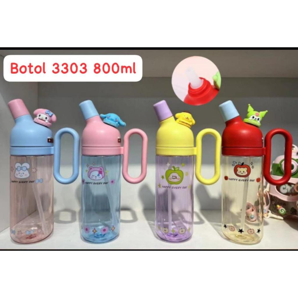 Jual NEW!!! Botol minum happy every day karakter SANRIO 800ml - Botol minum lucu 800ml - botol ...