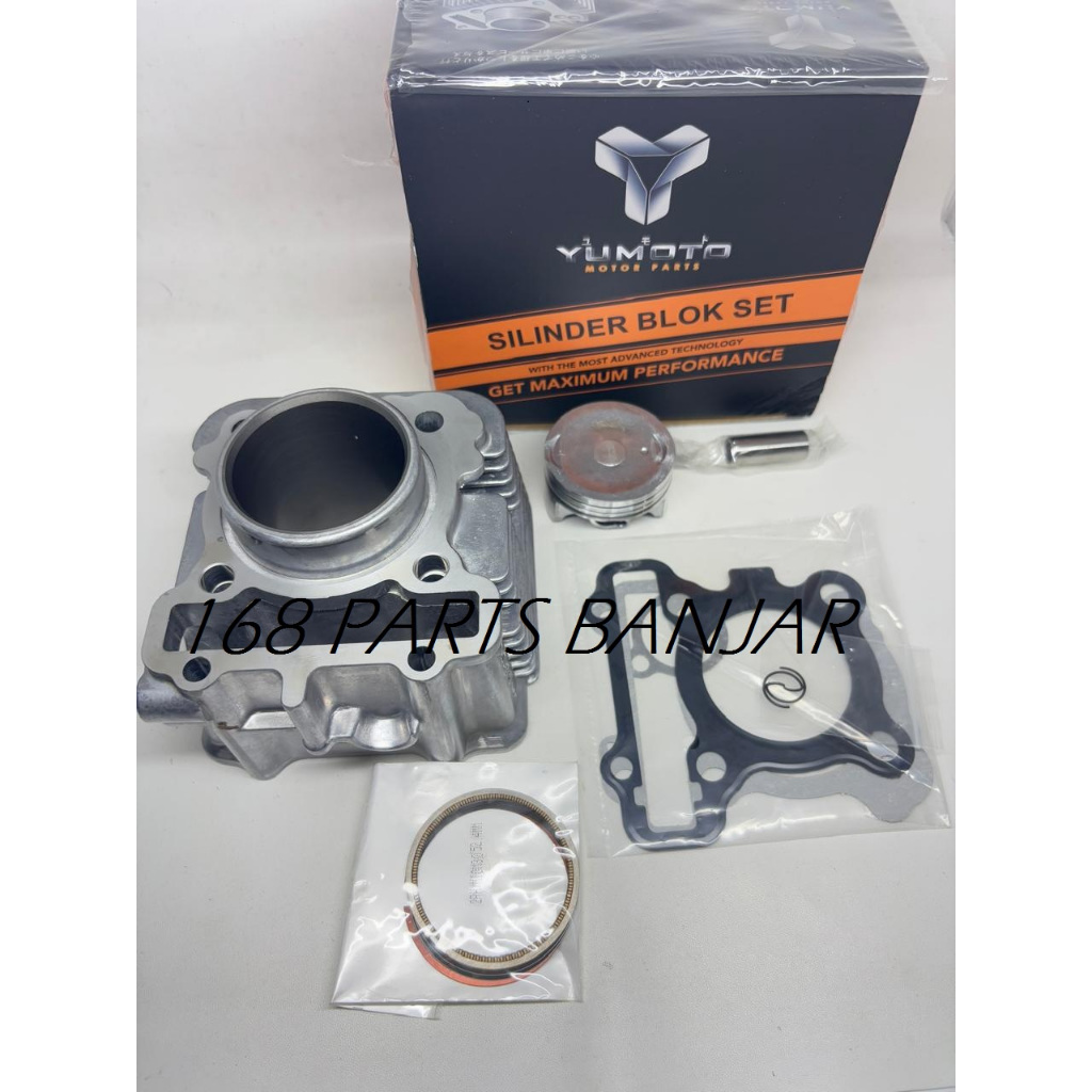 Jual Ymt Yumoto Kas Cylinder Silinder Kit Blok Set Poring Yamaha Mio M3 ...
