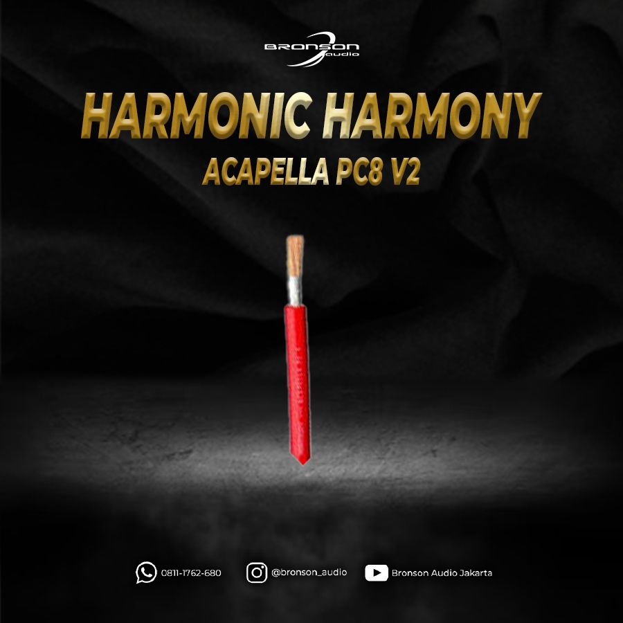 Jual POWER CABLE HARMONIC HARMONY ACAPELLA PC8 V2 | Shopee Indonesia