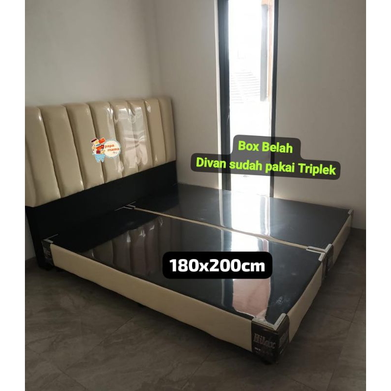Jual Set Divan Belah - Divan Sandaran dan Divan Bawah Uk.180x200cm ...