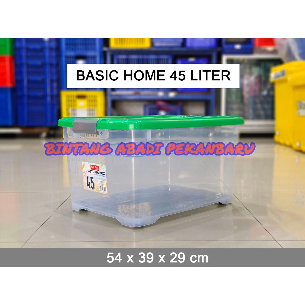 Jual CONTAINER BOX 45L ASTORIA BOX BVC - 2 BASIC HOME BY LION STAR ...