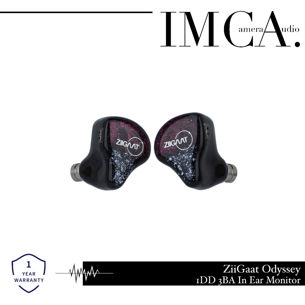 Jual ZiiGaat Odyssey 1DD 3BA Hybrid Driver IEM Earphone In Ear Monitor | Shopee Indonesia