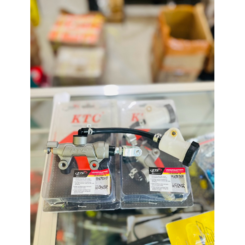 Jual MASTER REM BELAKANG KTC RACING UNIVERSAL SEMUA MOTOR | Shopee Indonesia