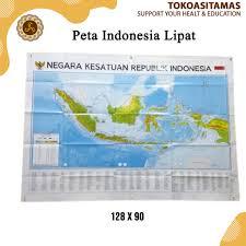 Jual Gramedia Batam - PETA NEGARA KESATUAN REPUBLIK INDONESIA KECIL LIPAT | Shopee Indonesia