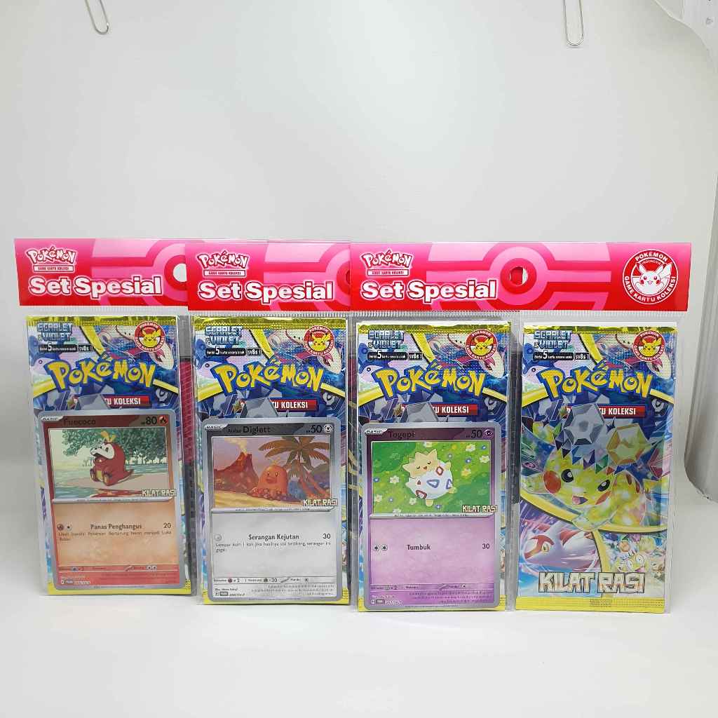 Jual Set spesial Kilat Rasi pokemon tcg indonesia original Togepi ...
