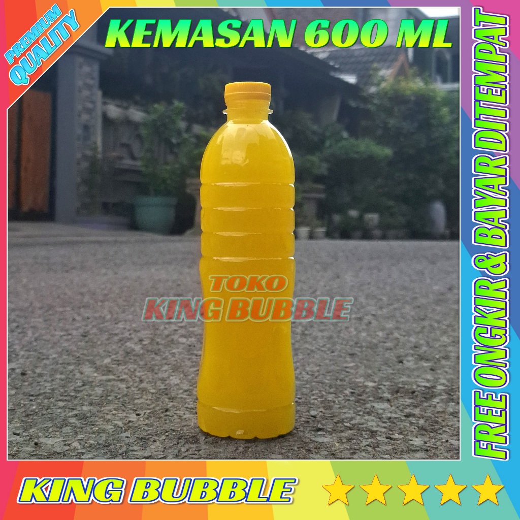 Jual Balon sabun raksasa / Mainan anak isi ulang gelembung sabun kuning ...