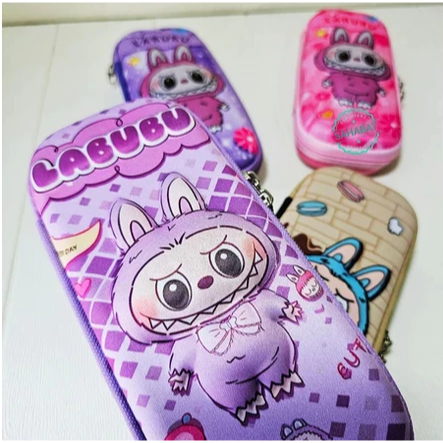 Jual KOTAK PENSIL LABUBU MEDIUM / TEMPAT PENSIL 3D KARAKTER LABUBU LUCU ...