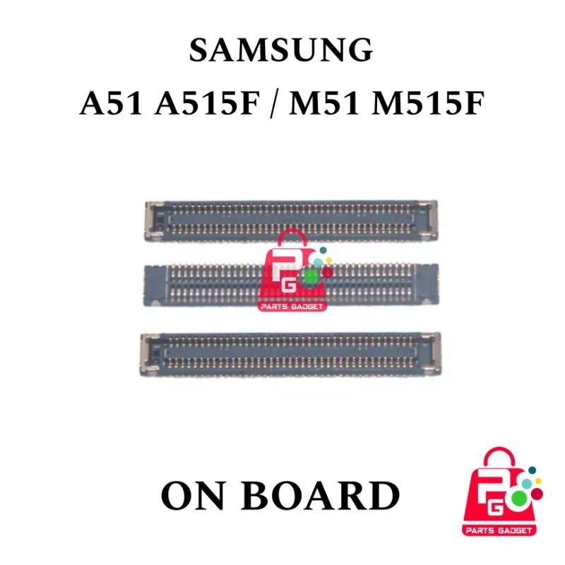 Jual Konektor Mainboard Samsung A51 A515F M51 M515F Soket Connector Fpc ...