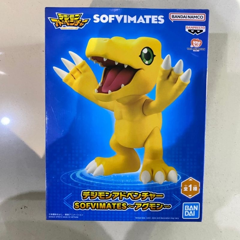 Jual BANPRESTO Digimon Adventure Sofvimates Agumon Figure | Shopee ...