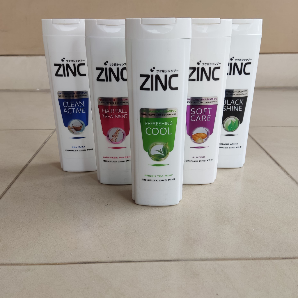 Jual Zinc Shampoo Botol 340 ml | Shopee Indonesia