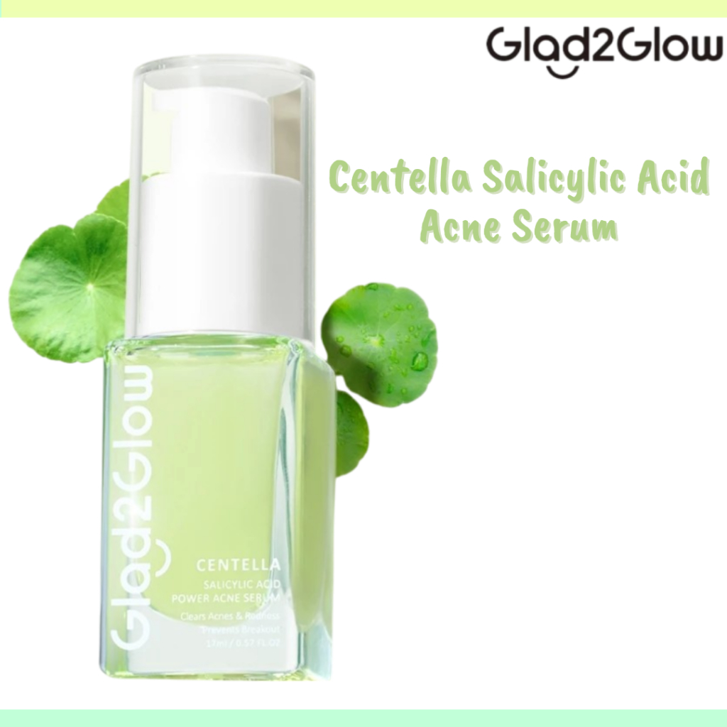 Jual Glad2Glow Centella Salicylic Acid Power Acne Serum 17ml/Serum ...