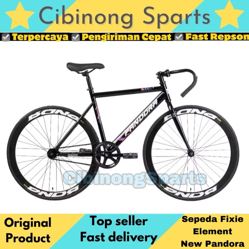 Jual Sepeda Fixie Sepeda Roadbike Element Pandora Rem Terpedo New ...