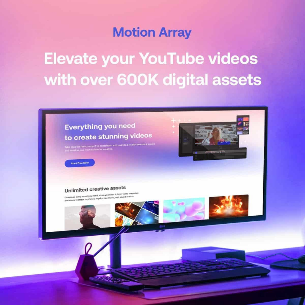 Jual Motion Array Premium 1 Tahun Bergaransi - Video Creation Made Easy ...