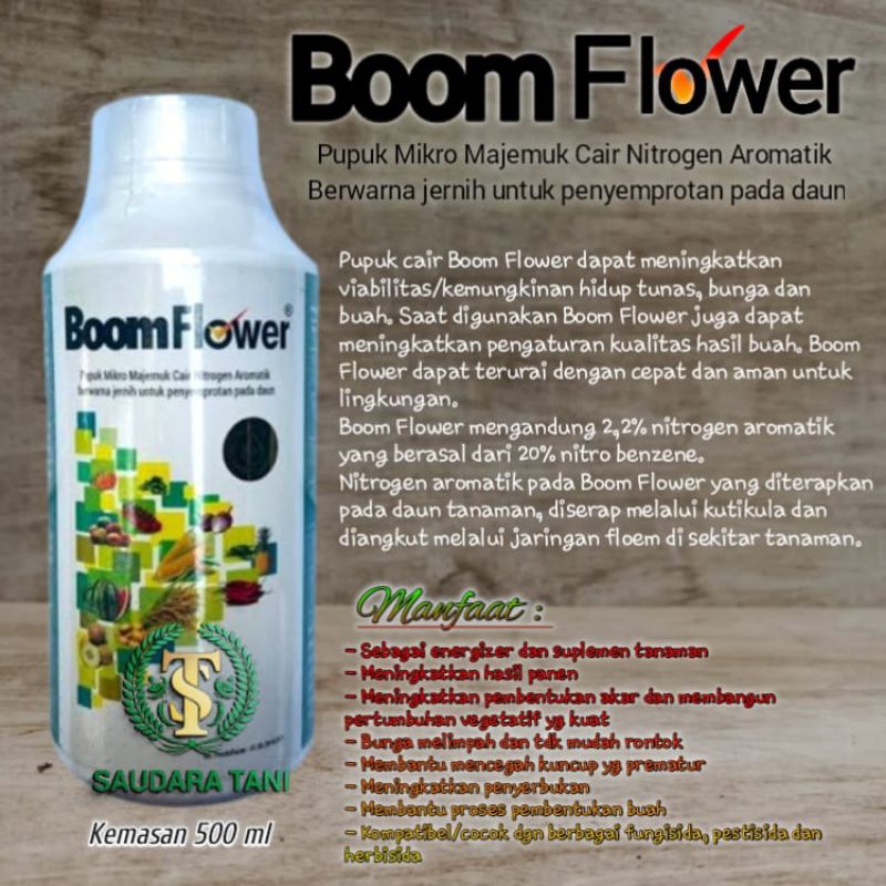 Jual BOOM FLOWER pupuk mikro 500ml | Shopee Indonesia