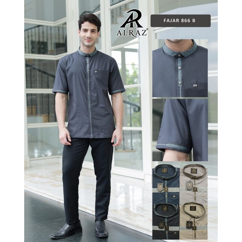 Jual ALRAZ-Koko Half Sleeve Fajar 866B | Shopee Indonesia