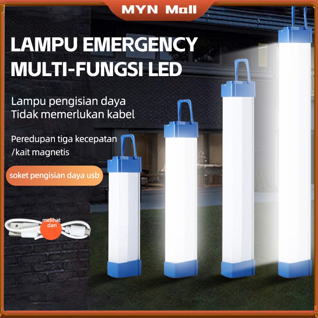 Jual MYN Mall Lampu Emergency Multi-Fungsi LED / LAMPU EMERGENCY LED / LAMPU NEON LED PANJANG ...