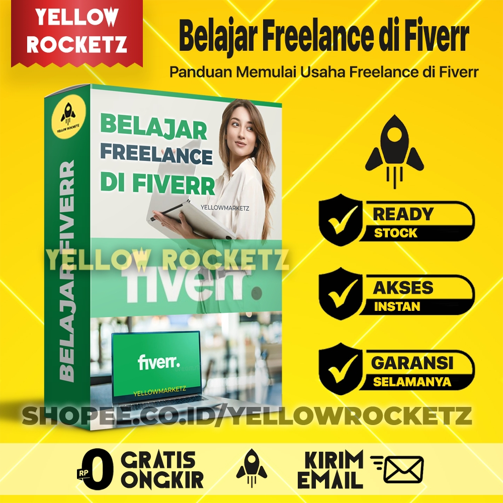 Jual KELAS ECOURSE FREELANCE FIVERR - Materi Video Tutorial Kerja Lepas ...