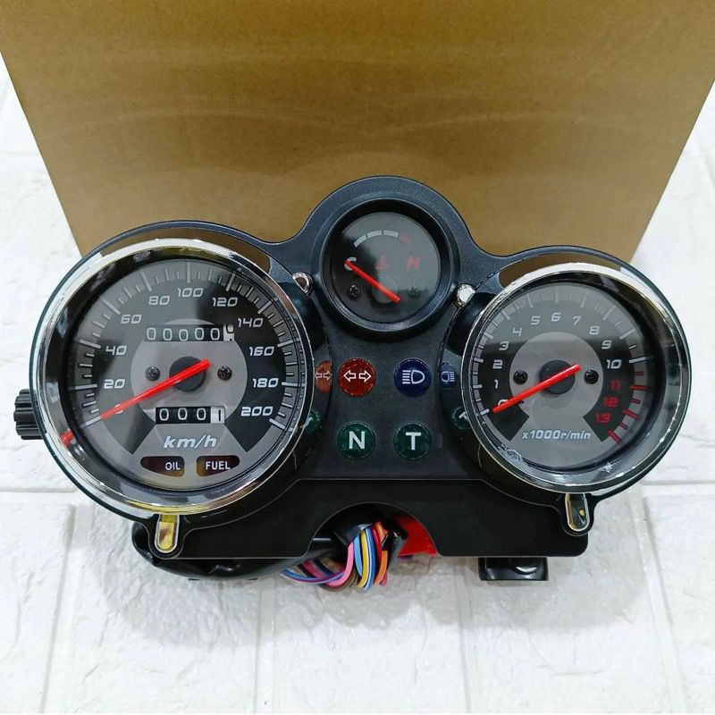 Jual SPEEDOMETER NINJA 150 R SS SPIDO JARUM KAWASAKI NINJA R SS BLACK ...