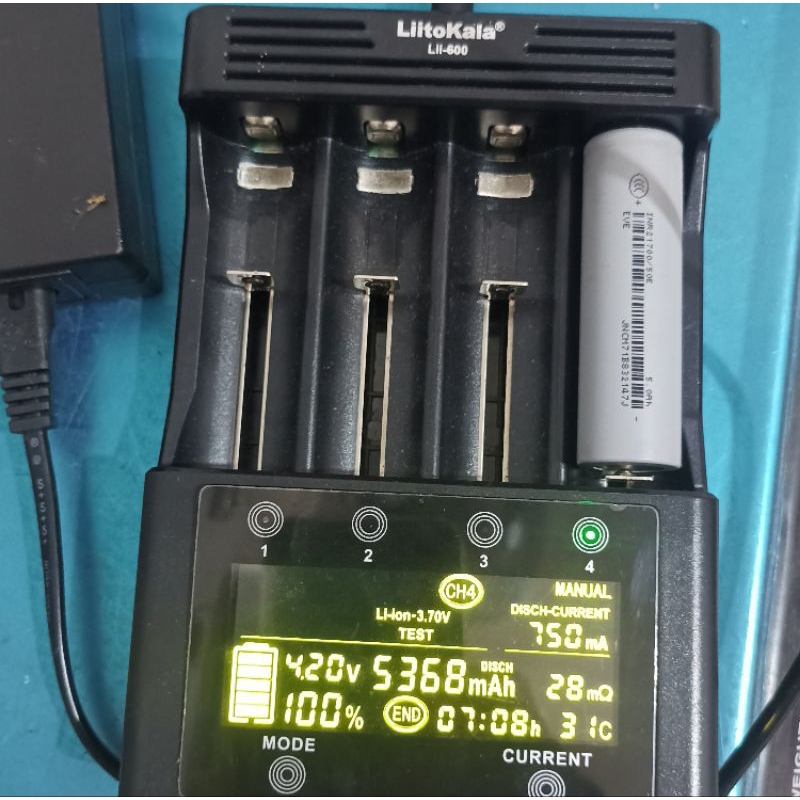 Jual EVE 50E BATTERY 50E 5000 5000MAH 3C 15A BATERAI 21700 LITHIUM LI ...