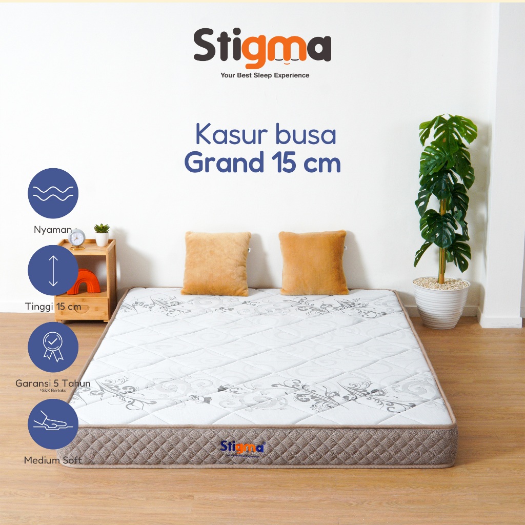 Jual Stigma Kasur Busa Grand Tebal 15cm | Shopee Indonesia