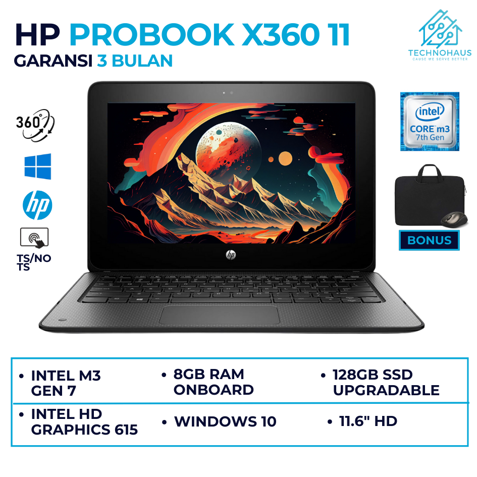 Jual HP PROBOOK X360 11 G2 EE CORE M3 RAM 8GB/128GB SSD | Shopee Indonesia
