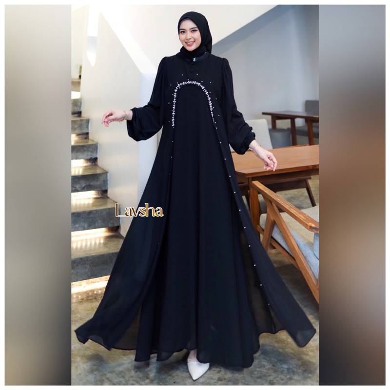 Jual Mecca set inner outer hijab - Raya series gamis wanita muslim ...