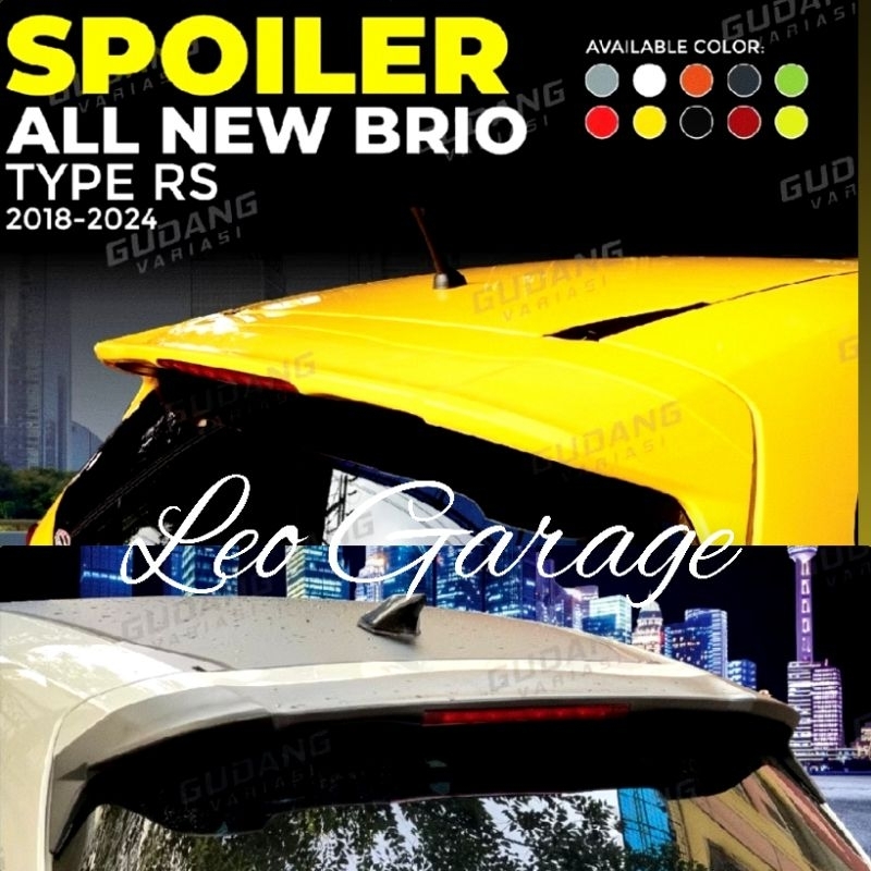 Jual ALL NEW BRIO RS 2018 2019 2020 2021 2022 2023 2024 2025 SPOILER ...