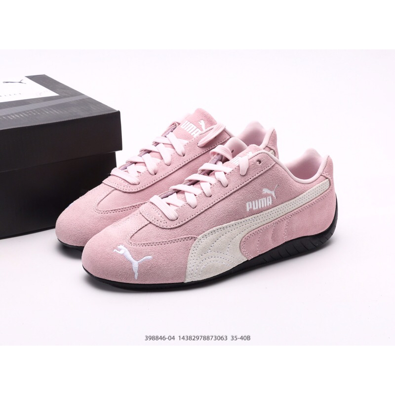 Jual Sepatu wanita Puma Speedcat Og pink white | Shopee Indonesia