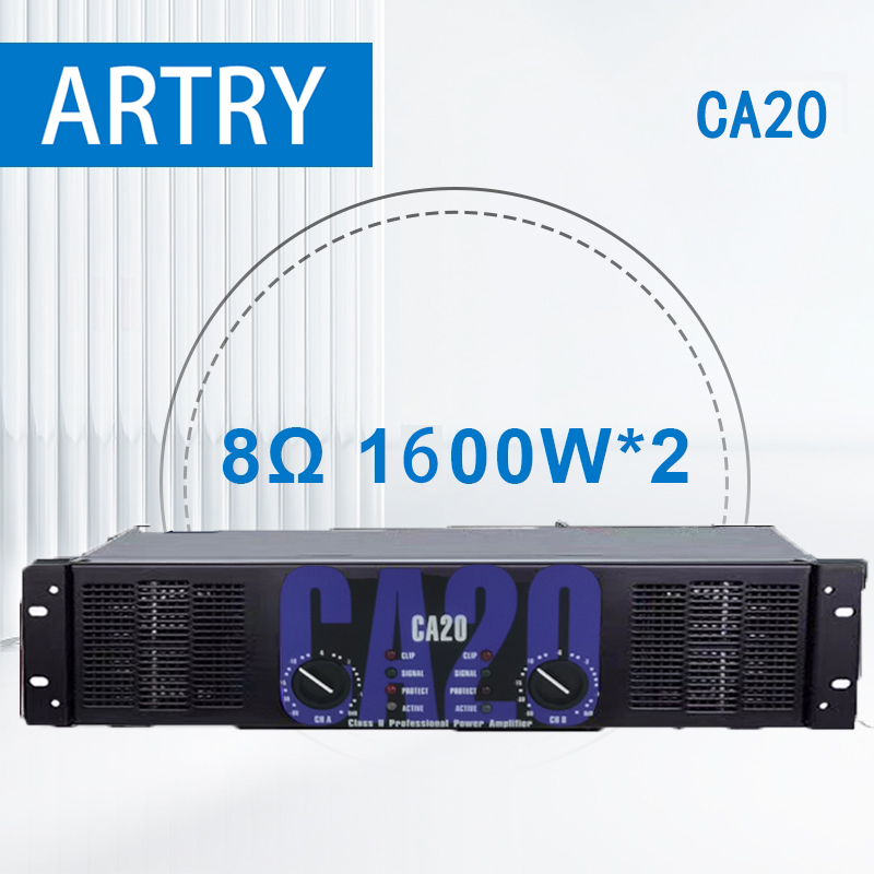 Jual ARTRY CA20 Professional amplifier, two channels, 1600W high-power ...
