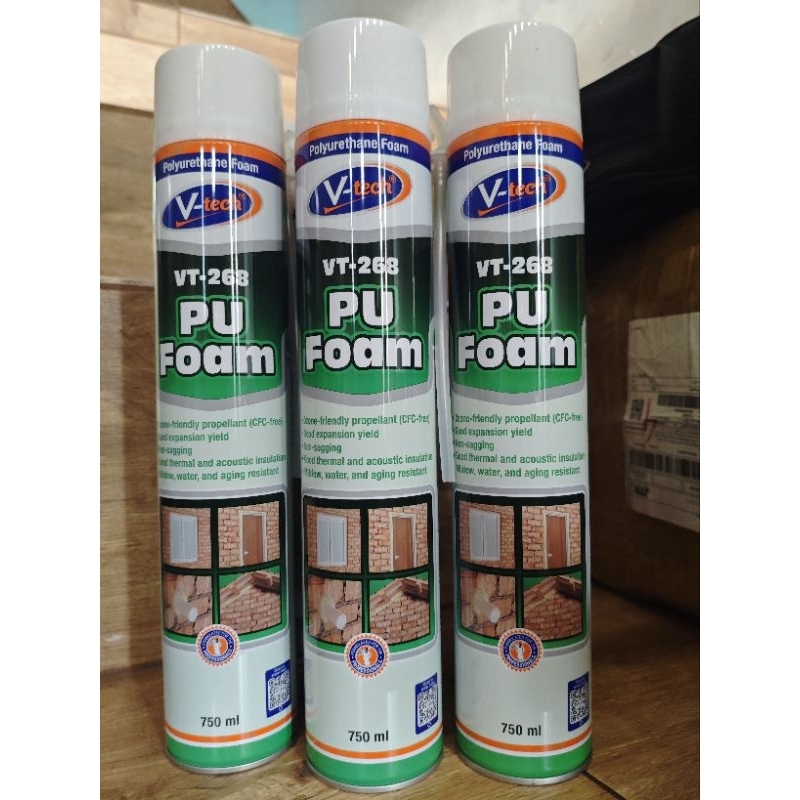 Jual PU Sealant Foam/Polyurethane foam original/PU spray 750ml | Shopee Indonesia