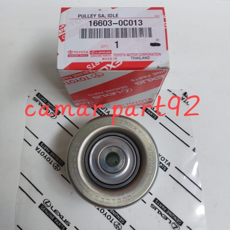 Jual BEARING PULLY PULLEY TENSIONER AC TOYOTA INOVA INNOVA HILUX BENSIN ...